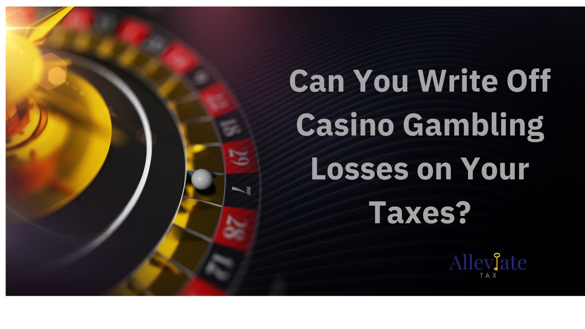 Federal Tax Deductions: Can You Write Off Casino Gambling Losses? – Tax ...